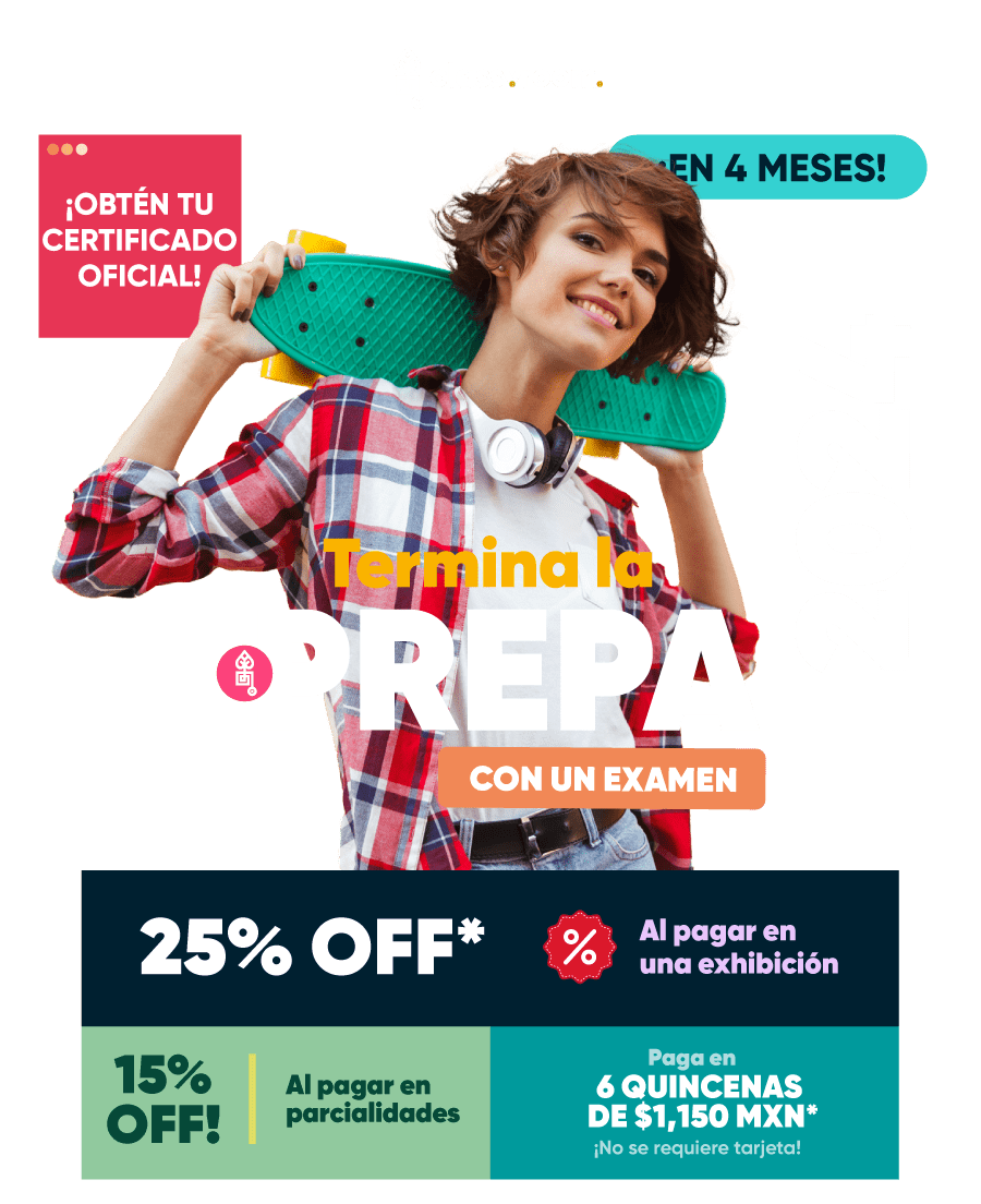 Curso COLBACH 2024 | Certificado de Prepa con un Examen